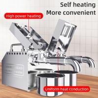 China 2 Head Coconut Oil Extracting Machine Automatic Cooking Oil Sunflower Mini Press for sale