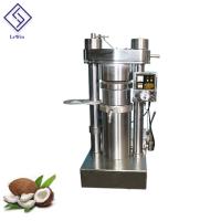 China 380V Hydraulic Industrial Oil Press Machine 1.1 KW Advocado Sesame Oil Extraction Machine for sale