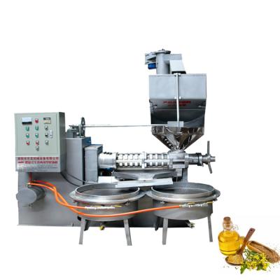 China Automatic Screw Oil Press Equipment 160 Kg/H Rapeseed Combined Plant Oil for sale