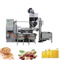 China Automatic Screw Oil Press Equipment 160 Kg/H Rapeseed Combined Plant Oil for sale
