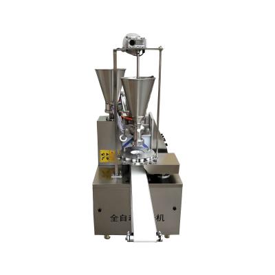 China Dim Sum Baozi Filling Machine With Double Head Steamed Stuffed Buns for sale