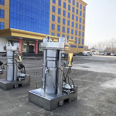 China Cooking Oil Production Machine 60MPa Cold Press Hydraulic 1.1kw for sale