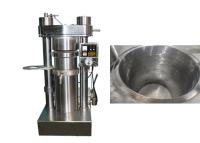 China Coconut Oil Powder Hydraulic Press Machine Cold Press  8.5 Kg/ Batch for sale