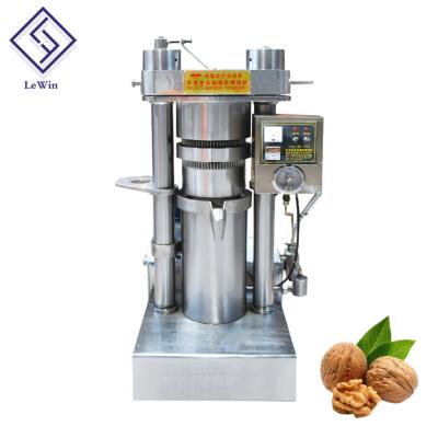 China Hydraulic Sesame Oil Press Machine Avocado Cooking Oil Expeller Nuts Oil Processing Equipment for sale