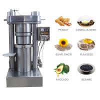 China Automatic Hydraulic Oil Press Machine 60-100 Kg/h Capacity 0-60MPa Pressure Range 2.2 Kw Power for sale