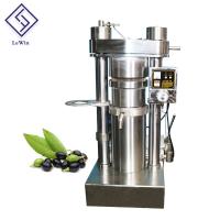 China Smaller Size Saving Power Walnut Oil Making Equipment For Pressing Videos for sale