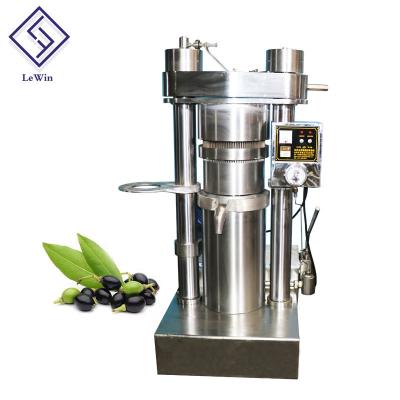China Smaller Size Saving Power Walnut Oil Making Equipment For Pressing Videos for sale