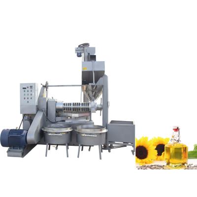 China Mustard Seed Sesame Oil Press Machine 6YL-160 Screw With 300-600 Kg/h Capacity for sale