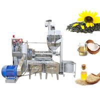 China Customizable Sunflower Oil Making Machine  600-1000 kg/h Capacity for sale