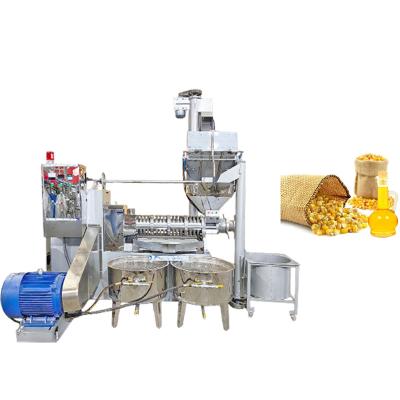 China Customizable Corn Germ Cotton Seed Oil Extracting Equipment 1000 kg/h Capacity for sale