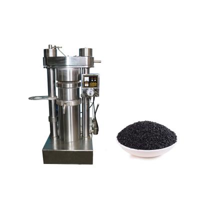 China 4kg / Batch Sunflower Hydraulic Industrial Oil Press Machine Food Grade for sale