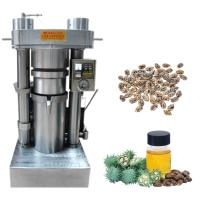 China Industrial Hydraulic Oil Pressing Machine Making Canabis Oil Cold / Hot Press for sale
