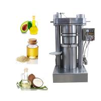 China Flaxseed Hydraulic Oil Press 2.2 Kw Black Sesame Seed Cold With 60 MPA for sale