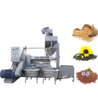 China 300kg/h large capacity screw oil press machine for alloy materials for soybean for sale