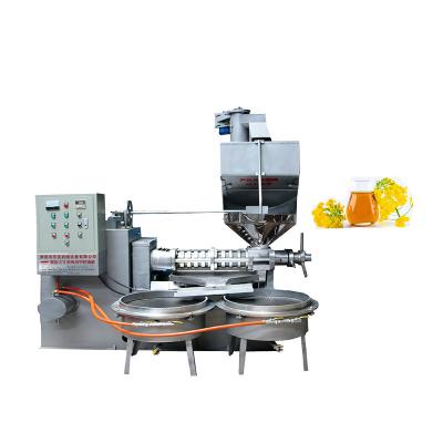 China Soybean Rapeseed Camellia Oil Processing Machine Screw Making 60 - 100 RPM Squeezer Speed for sale