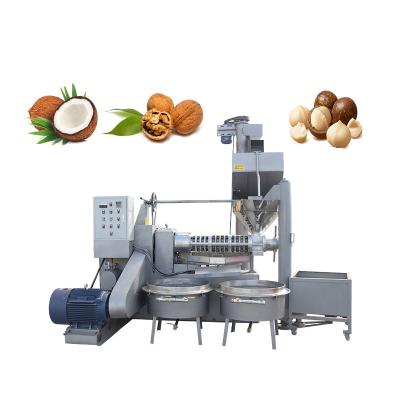 China Cold Coconut Oil Processing Equipment 100 - 130 Squeeze Speed 1900kg Weight for sale
