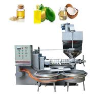 China Stable Performance Cold Press Oil Extractor / Sesame Oil Press Machine 1800 Kg Weight for sale