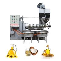 China Peanut / Rapeseed Screw Oil Press Machine Oil Press Extractor High Oil Yield for sale