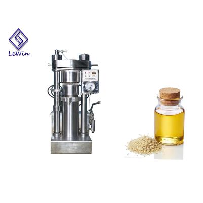 China Sesame Oil Produce Line 230 Mm Hydraulic Cold Press Machine For Factory for sale