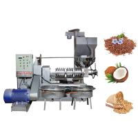 China Commercial Screw Camellia Oil Extraction Machine 2.2 KW Vacuum Power 1900KG Weight Industrial Oil Presser for sale