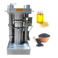 China 1.1 Kw Automatic Oil Press Machine , Alloy Material Sesame Oil Press Machine for sale