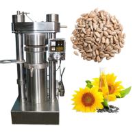 China Industrial Hydraulic Oil Press Machine Peanut Oil Presser 8.5 Kg / Batch Capacity for sale