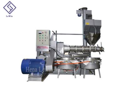 China 37kw Cooking Oil Making Machine , Spiral Vegetable Oil Press Machine Screw Oil Presser for sale
