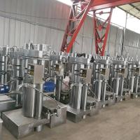 China Cold Press Hydraulic Oil Press Machine 2.2 KW 220V / 380V Stable Performance for sale