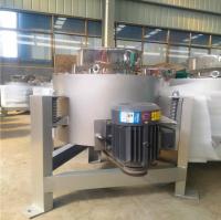 China Capacity 80 Kg / H Fryer Oil Filtration Machine Belt Drive High Efficiency 1.5KW Power for sale