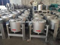 China Capacity 80 Kg / H Fryer Oil Filtration Machine Belt Drive High Efficiency 1.5KW Power for sale