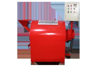 China Plant Seeds Commercial Nut Roaster , Soybean Roaster Machine Horizontal Cylinder Structure for sale