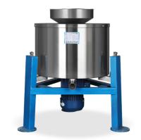 China Small Vertical Oil Filtration Equipment , High Efficiency Deep Fryer Filter Machine for sale