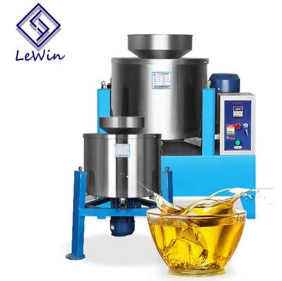 China Automatic Peanut Seed Oil Filter Equipment High Efficiency 800 * 800 * 900mm for sale