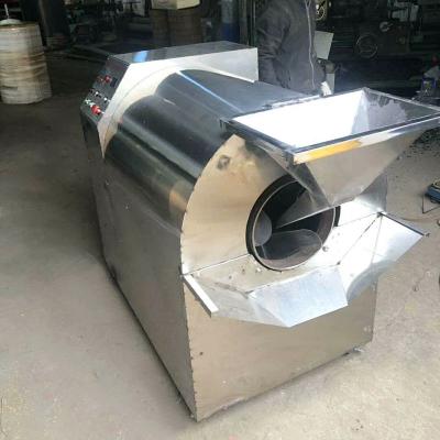 China Silver Color Electric Coffee Bean Roaster Machine 380V With 1 Year Warranty for sale