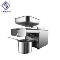 China Easy Movable Domestic Oil Press Machine / Peanut Sunflower Oil Extraction Machine for sale