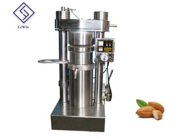 China Simple Cold Press Oil Extraction Machine , Walnut Oil Press Machine Alloy Steel Material for sale