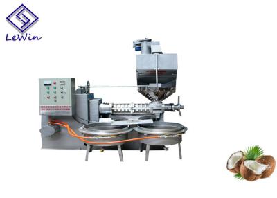 China Coconut Oil Making Industrial Oil Press Machine 400 - 750 Kg / H Capacity for sale