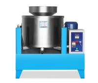 China Vertical Centrifugal Coconut Oil Filter Equipment 40 - 50kg / Batch Capacity for sale