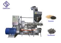China Pignut Spiral Industrial Oil Press Machine Cold Pressed 380V 400 - 750 Kg/H Capacity for sale