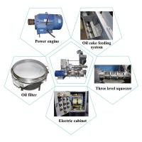 China 6YL-130 A Cold Press Oil Extraction Machine For Sesame 2600 * 1600 * 2700 Mm for sale