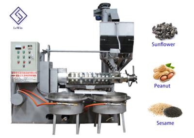 China Groudnut Oil Expeller Cold Pressed Screw Oil Press Machine With 30Kw for sale