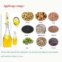 China Cooking Oil Processing Equipment Hydraulic Screw Hot And Cold Press Machine for sale
