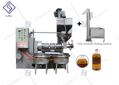 China 160 - 280kg/H Peanut Oil Expeller Machine Screw Type High Performance for sale