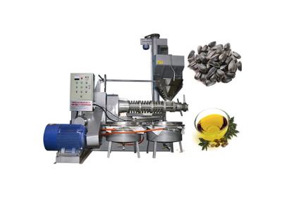 China Large Capacity Oil Expeller Equipment / Cooking Oil Pressing Machine for sale