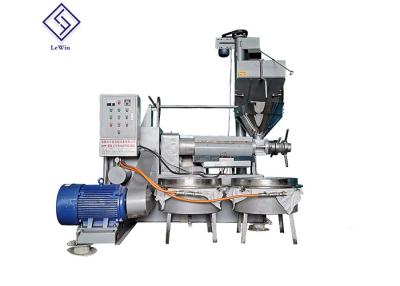China Big Size Spiral Oil Extraction Machine 300 - 600kg/H Capacity For Oil Seeds for sale