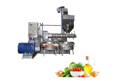 China 400 - 750kg/H High Oil Yield Screw Oil Press Machine Alloy Materials for sale