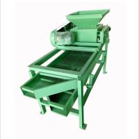 China LW-S1 Hazelnut Cracker Machine 400kg/H Capacity 2.2kw Power 2000 * 1100 * 4500mm for sale