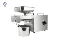 China Vegetable Seeds Kitchen Oil Press Machine 450w Power 220v / 110v Voltage for sale