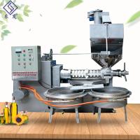 China 22kw Power Screw Oil Press Machine Cold Peanut Oil Press Machine 1 Year Warranty for sale
