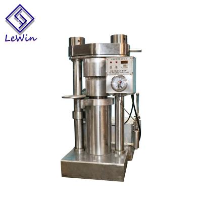 China 60MPa Hydraulic Industrial Oil Press Machine Mini Oil Milling Machinery for sale